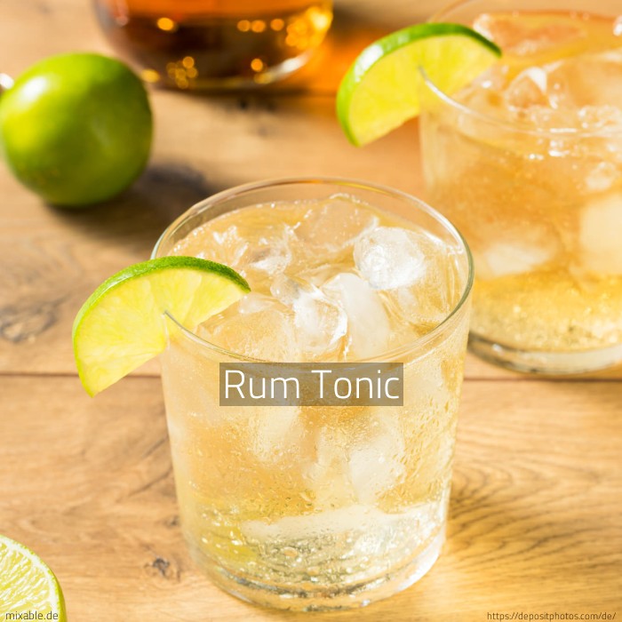 Rezept: Rum Tonic, Cocktails & Drinks | mixable.de